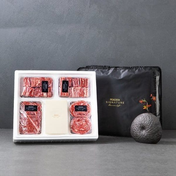 [고국배송] 피코크 냉동 한우 혼합 세트 1호 3kg - 중앙일보 핫딜 | KoreaDaily Hot Deal