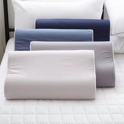 누리홈 퍼즈나인 순면 굴곡형 라텍스 베개커버 대 L 60x40 4color 메모리폼호환 - SSG.COM