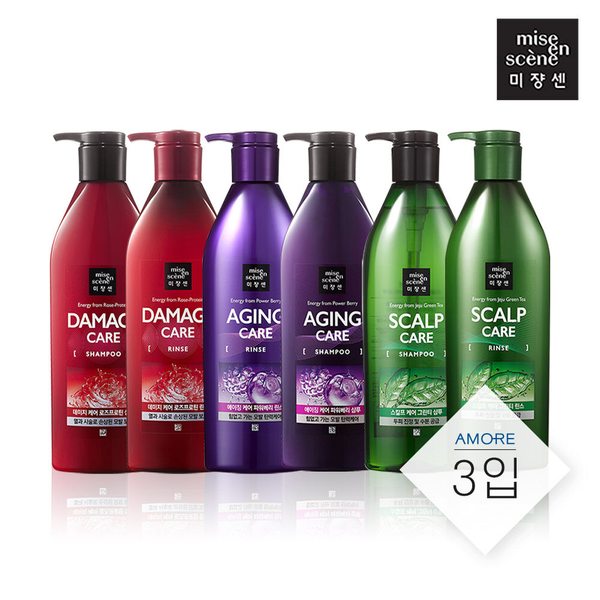 미쟝센 프로페셔널 샴푸/린스 680ML 3입 (옵션) - SSG.COM