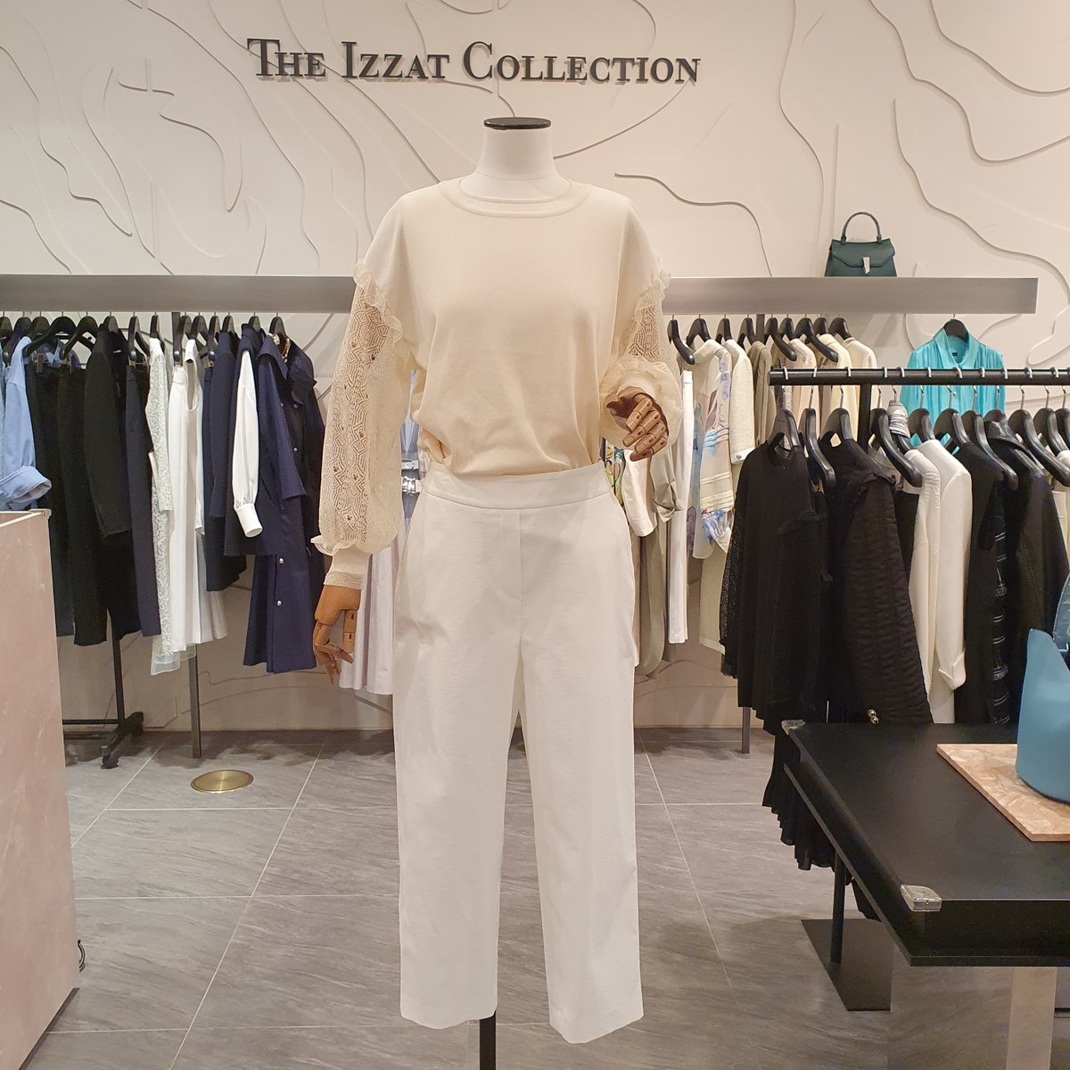 THE IZZAT COLLECTION[아이잗컬렉션 ] 옆지퍼슬렉스 CL4E0SL45 - SSG.COM