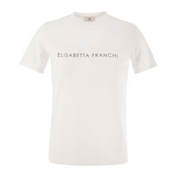 [해외배송] 엘리자베타프랭키 저지 로고 스트라스 티셔츠 MA00346E2 270 - SSG.COM