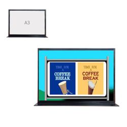 테이블 LED 메뉴판 배너 아크릴 라이트패널 POP A3 - SSG.COM