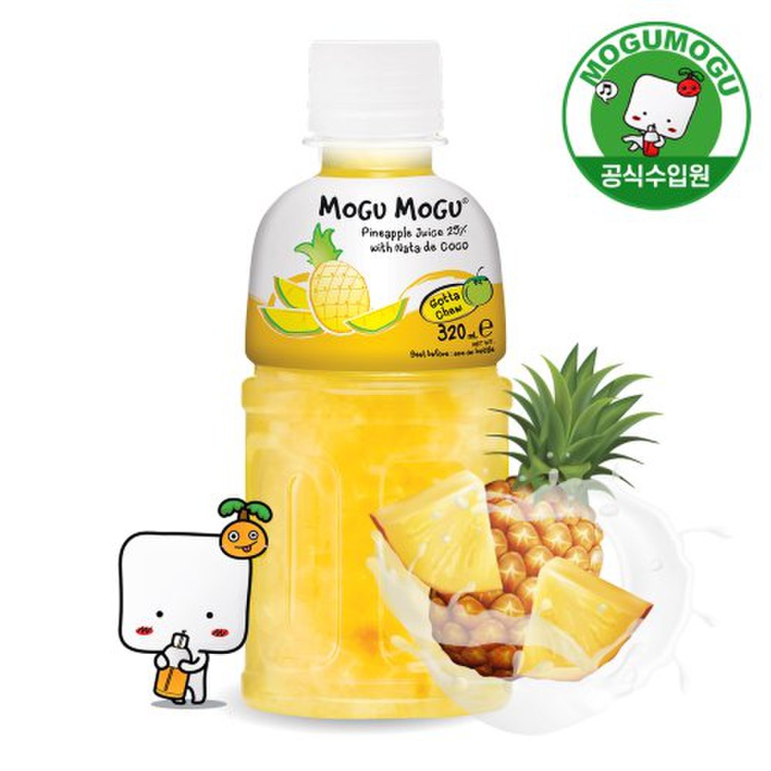 모구모구 파인애플맛 320ml x 24개 코코넛젤리 음료, 믿고 사는 즐거움 SSG.COM