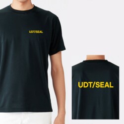 유니폼 라운드 반팔 UDT SEAL 커스텀 옐로우 쿨 티셔츠 - SSG.COM