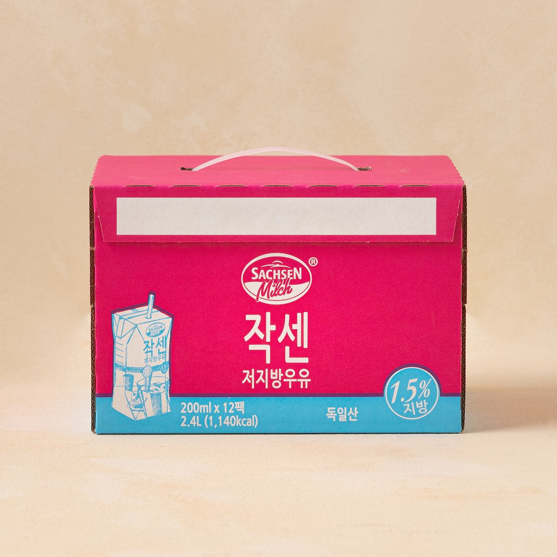 [독일공식수입 작센우유] 멸균우유 유지방1.5% 200mlx12개입 (총2.4L), 믿고 사는 즐거움 SSG.COM