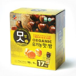 [타임딜][CJ] 유기농 맛밤 42g x 17개 - SSG.COM
