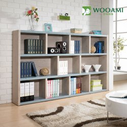 [우아미가구]몽블랑 3단와이드책장2000 - SSG.COM