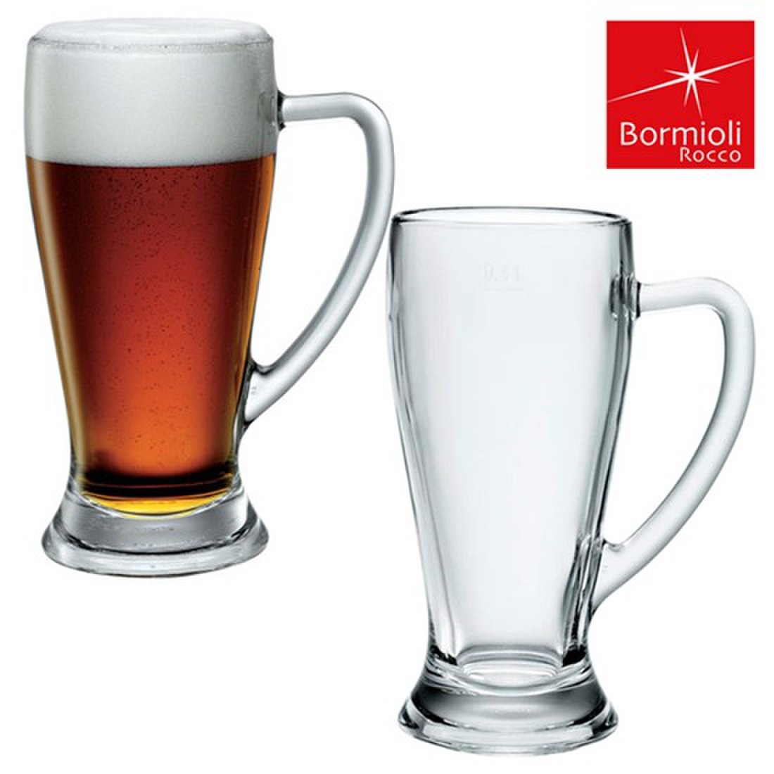 보르미올리 비어잔 400ml 2P 호프잔 맥주컵 유리잔 물컵 음료 글라스잔, 믿고 사는 즐거움 SSG.COM