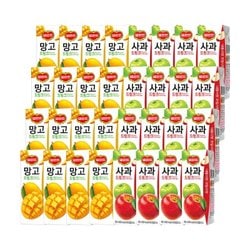 델몬트 드링크 190ml 망고 + 사과 혼합 32개 - SSG.COM