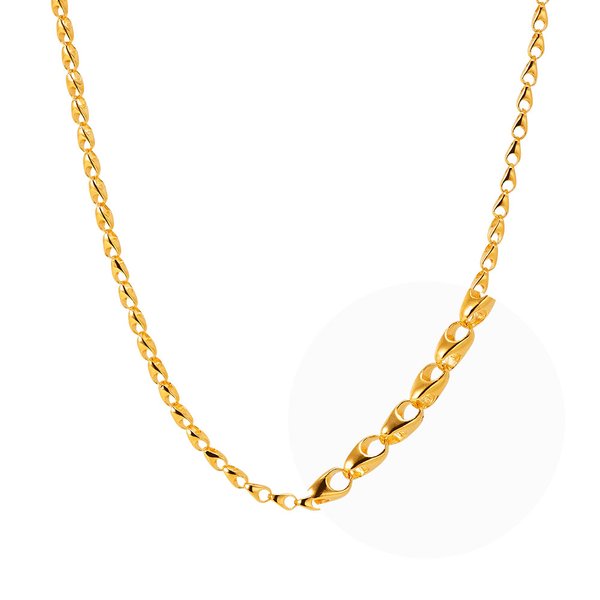 여자 순금 목걸이 체인 무이 24K 11.25g 18K장식 - SSG.COM