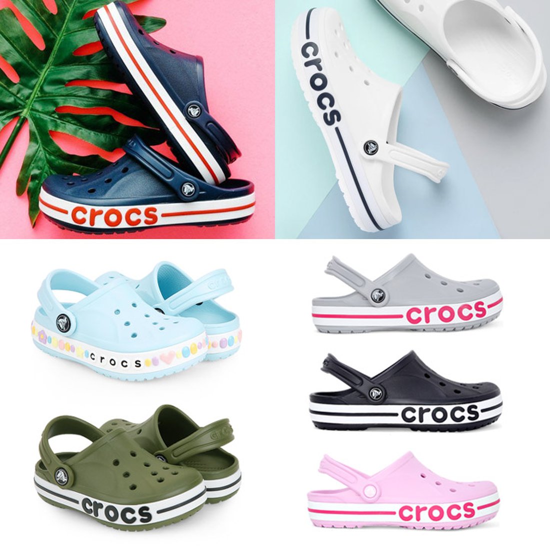 크록스 바야밴드 키즈/아동 남성/여성 20종 205089-4CC 207018-410 205089-066, 신세계몰