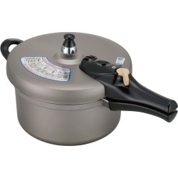 호쿠리쿠 알루미늄 IH 리브론 압력 팬 4.5L 회색 - SSG.COM