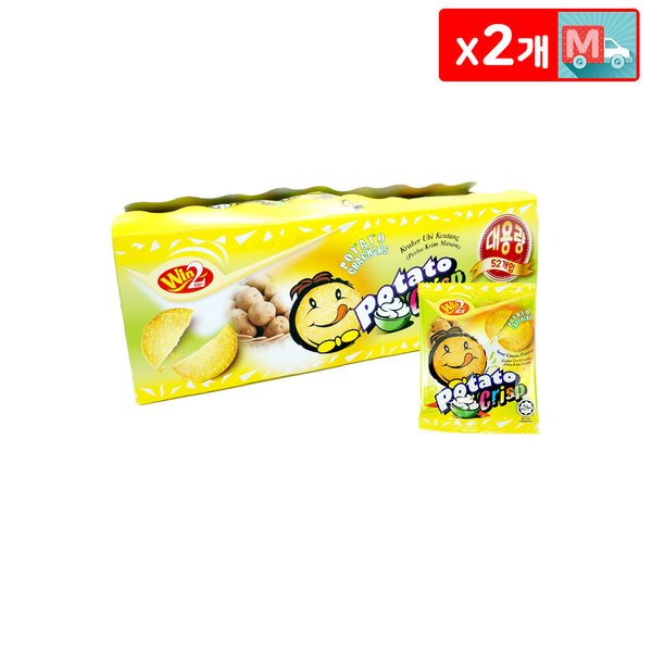 윈윈 포테이토 크리스프 샤워크림맛 15g 52입 X 2 미니간식 감자 크래 - SSG.COM