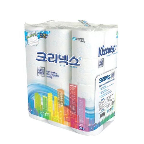 크리넥스 데코앤소프트 두루마리 30m 24롤 45178 - SSG.COM