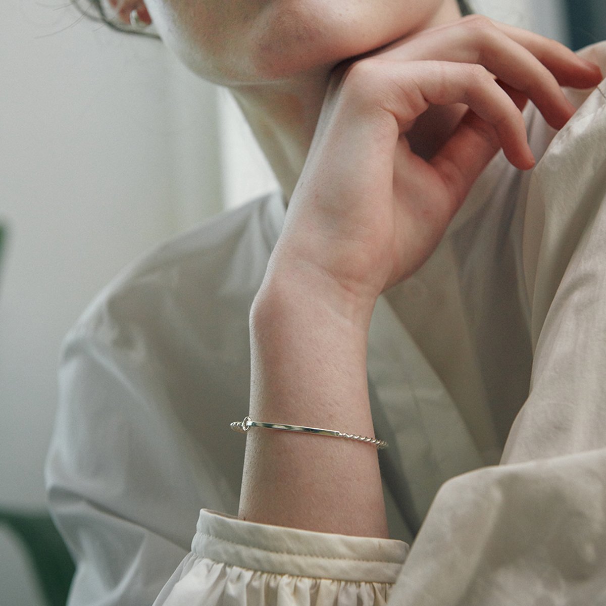 [925 silver] Huit.silver.12 / tictac bracelet (81008) - SSG.COM