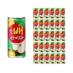해태음료 갈배 사이다 210ml x 30캔 - SSG.COM