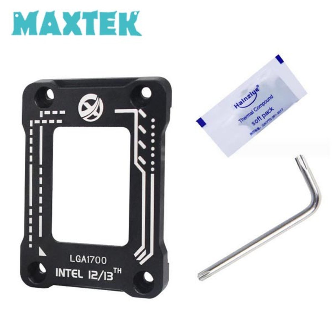 MAXTEK 12세대 13세대 CPU 소켓 가이드 블랙 (LGA17XX), 믿고 사는 즐거움 SSG.COM