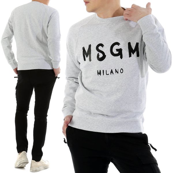 MSGM 20SS 2840MM104 그레이 맨투맨 - SSG.COM