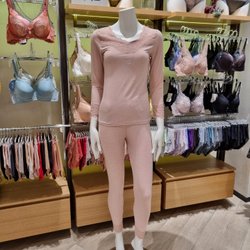 최고급캐시미어와모달소재를혼방가볍고따뜻한부드러운촉감의소재를사용한여성 9부세트내의 - SSG.COM