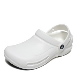 크록스 비스트로 클로그 엣 워크 샌들 슬리퍼 화이트 10075-100 - SSG.COM