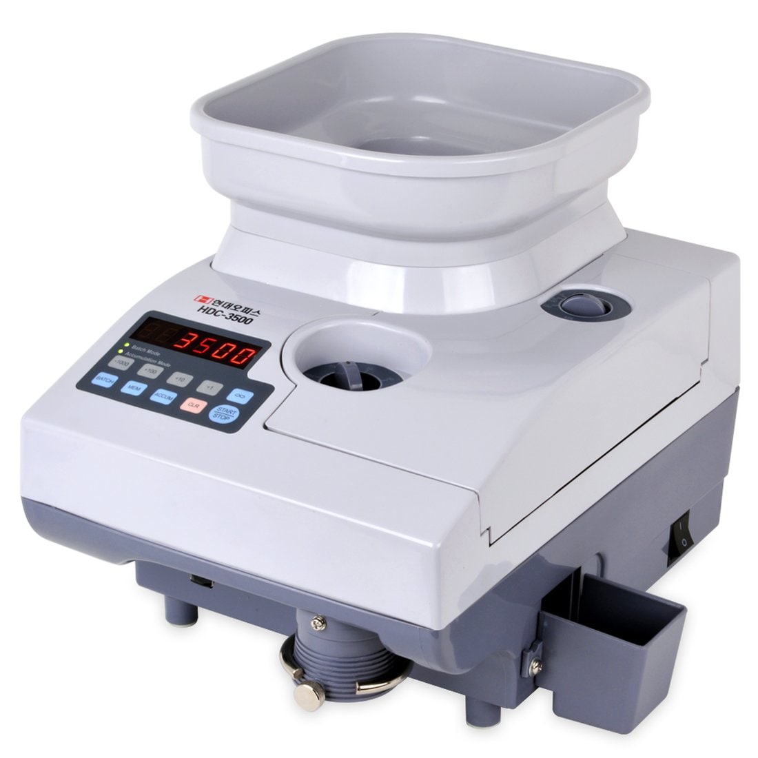 [현대오피스] 동전계수기 HDC-3500 정확하고 빠른 계수 신권 10원 계수 주화분리계수, 믿고 사는 즐거움 SSG.COM