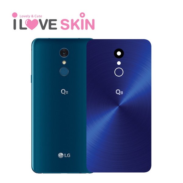 LG Q8 2018 메탈블루 후면 보호필름 Q815 - SSG.COM