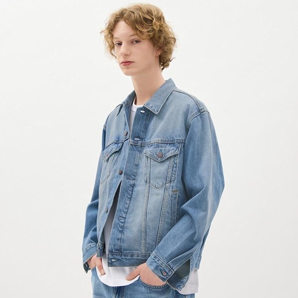 유니클로 GU 데님 재킷 (셋업 가능) - SSG.COM