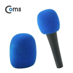 Coms 마이크 스폰지 커버 솜 파랑 - SSG.COM