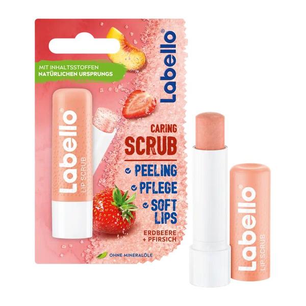 [해외직구] 독일직구 Nivea 니베아 케링 스크럽 립밤 스트로베리+피치 5.5ml - SSG.COM