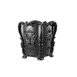 버터플라이 빗통 연필꽂이 펜꽂이 이쁜연필꽂이 블랙 1P X ( 2매입 ) - SSG.COM