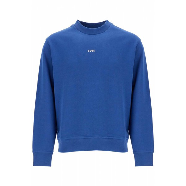 남성 mens 크루 넥 코튼 스웻셔츠 blue 롱 슬리브 50514541 494 /5 - SSG.COM