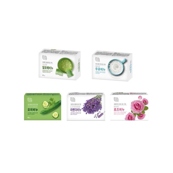 자연미인 클렌징 세안 비누 90g 4개입 옵션 1 - SSG.COM