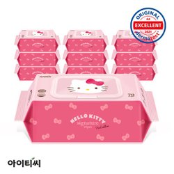 시그니처 물티슈 핑크에디션 캡형 70매 X10팩 - SSG.COM