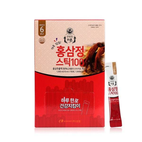 [강개상인] 홍삼정스틱100 (10ml*100포) - SSG.COM