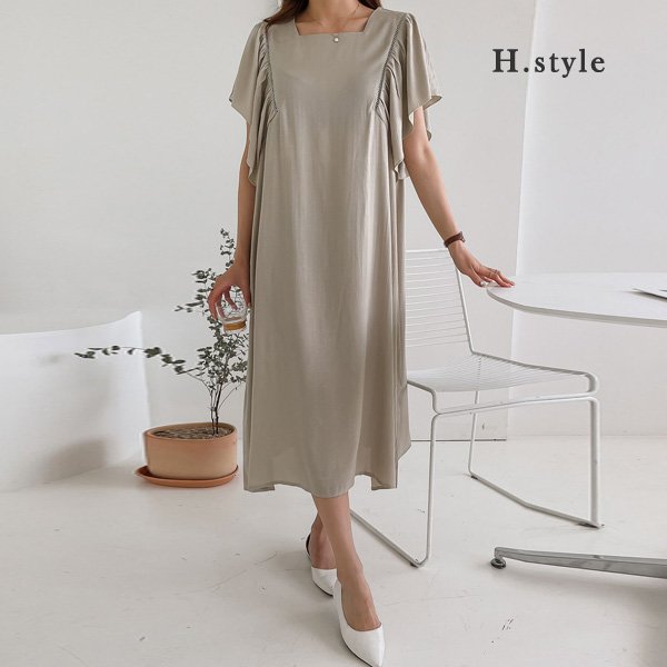 H스타일(OP)엔젤롱원피스/여름/OPS/원피스/홈웨어/하객룩/쉬폰/라운지/파자마/잠옷/루즈핏 - SSG.COM