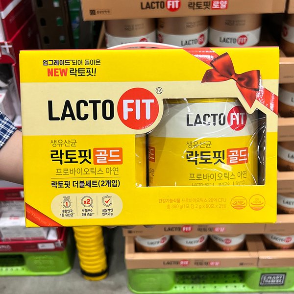 [9/15일부터 순차출고]락토핏 골드 더블세트 2g x 90포 x 2 - SSG.COM