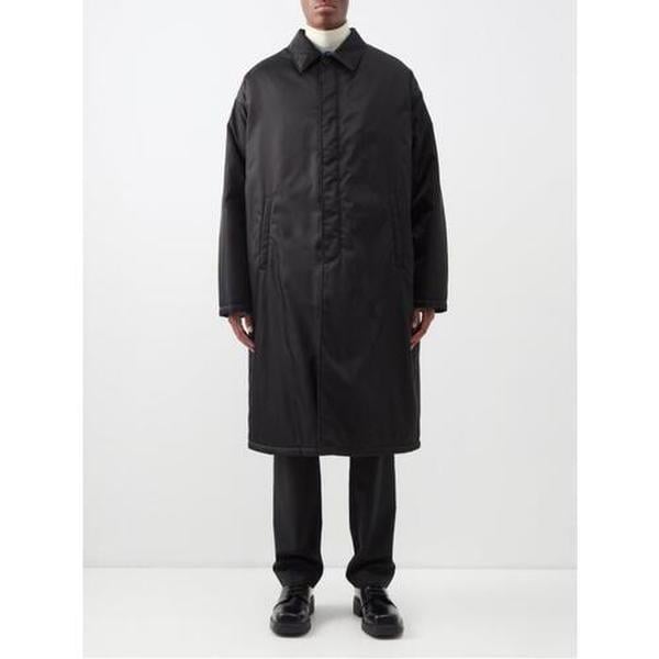 프라다 오버사이즈 나일론 오버코트 남자 코트 22FW Black 1484576 - SSG.COM