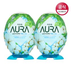아우라 방향제 빅에그 코튼향 440ml x 2개 - SSG.COM
