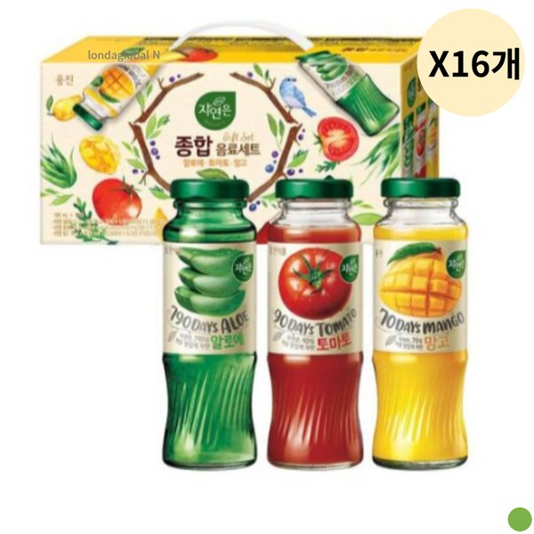 자연은 사무실 손님용 종합 음료 세트 180ml 24개 X 8 - SSG.COM