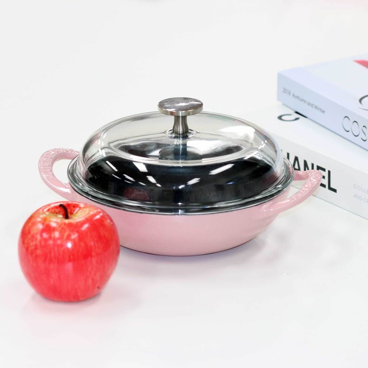 로얄스타 KU 무쇠 주물 미니 웍 양수 18cm (유리커버) - SSG.COM