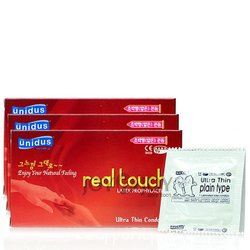 콘돔 유니더스 리얼터치 초박형 콘돔 3박스 30P - SSG.COM