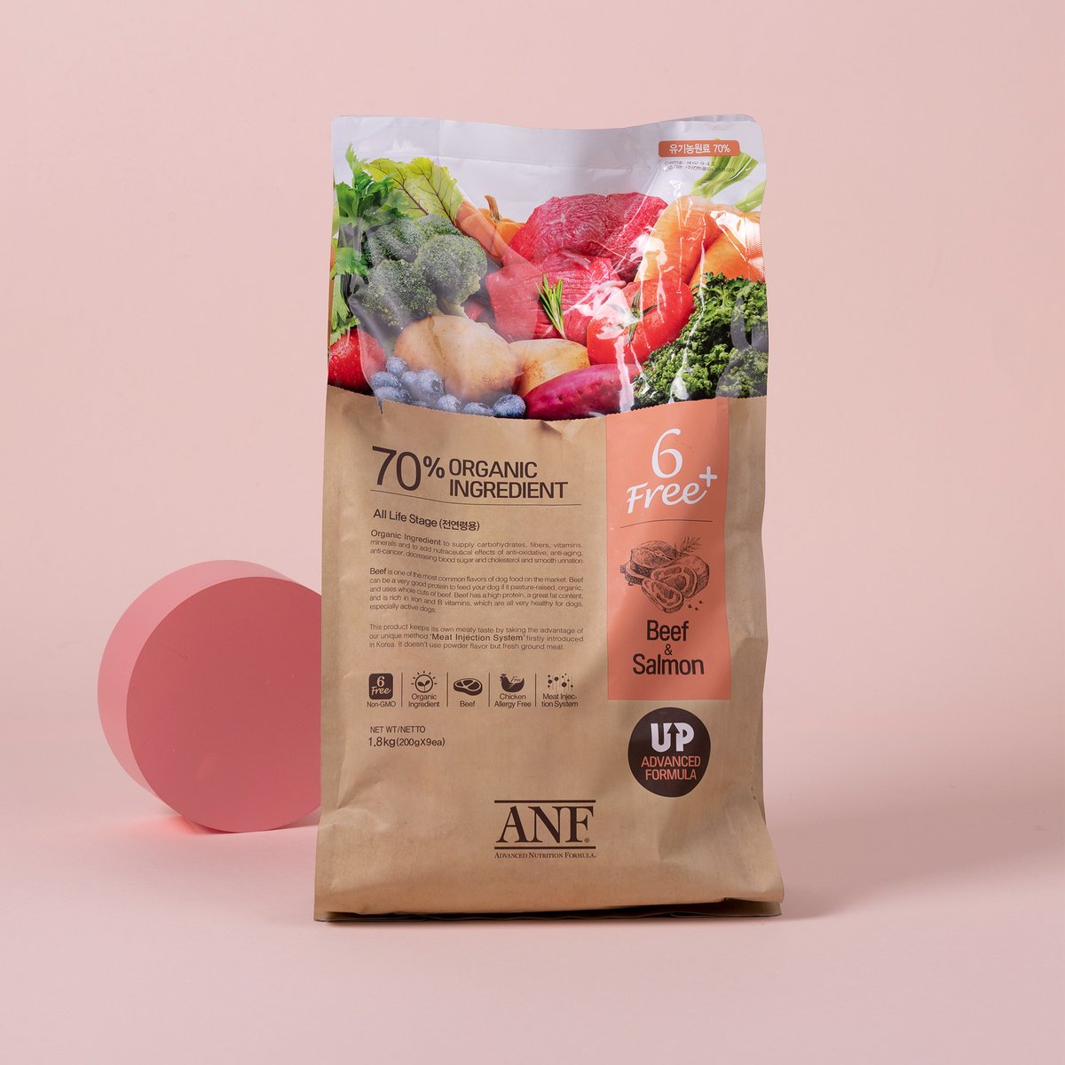 ANF 독 6FREE 플러스 레드 소고기&연어 1.8kg - SSG.COM