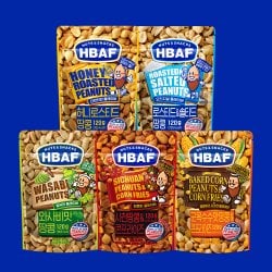 [본사직영] HBAF 땅콩 120g 5종 세트 - SSG.COM