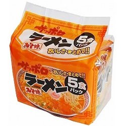 삿뽀로 미소라멘 된장 봉지라면 84g x 5 - SSG.COM