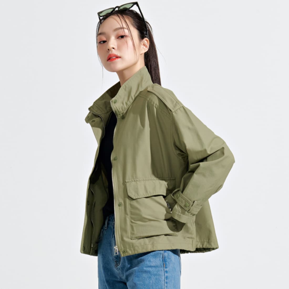 [2color] 여자 하이넥 자켓, 이마트몰, 당신과 가장 가까운 이마트