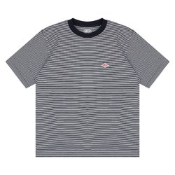 [단톤]DT-C0195 CVT NAVWHI 여성 크루넥 반팔 티셔츠 - SSG.COM