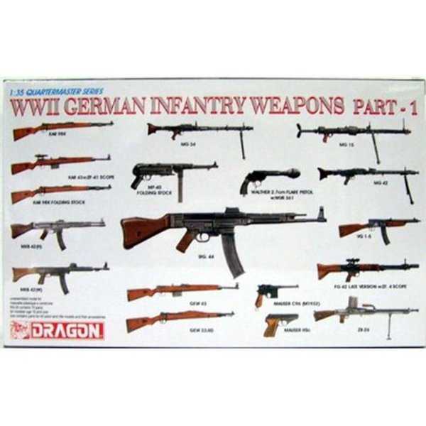 BD3809 1/35 WWII German Infantry Weapon Set 1 - SSG.COM