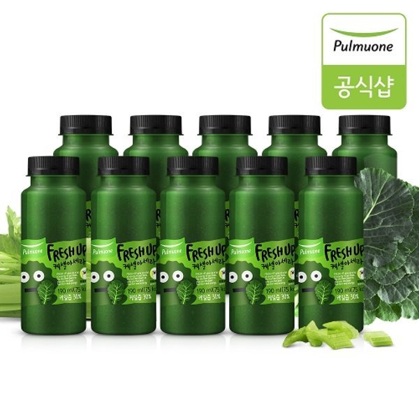 프레시업 녹즙 케셀 아세라 (케일+셀러리) 190mlx10병 - SSG.COM