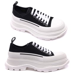 [알렉산더맥퀸] 21FW 여성 트레드 슬릭 스니커즈 (611705_W4MV2_1070_21F) - SSG.COM