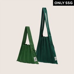 [SSG단독][Set] Lucky Pleats Knit S Leaf Green+M Deep Forest - SSG.COM